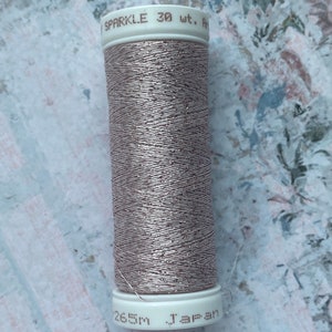 Sulky POLYSPARKLE, 30wt 290 Yd Spool, Pink & Jade Poly Sparkle With ...