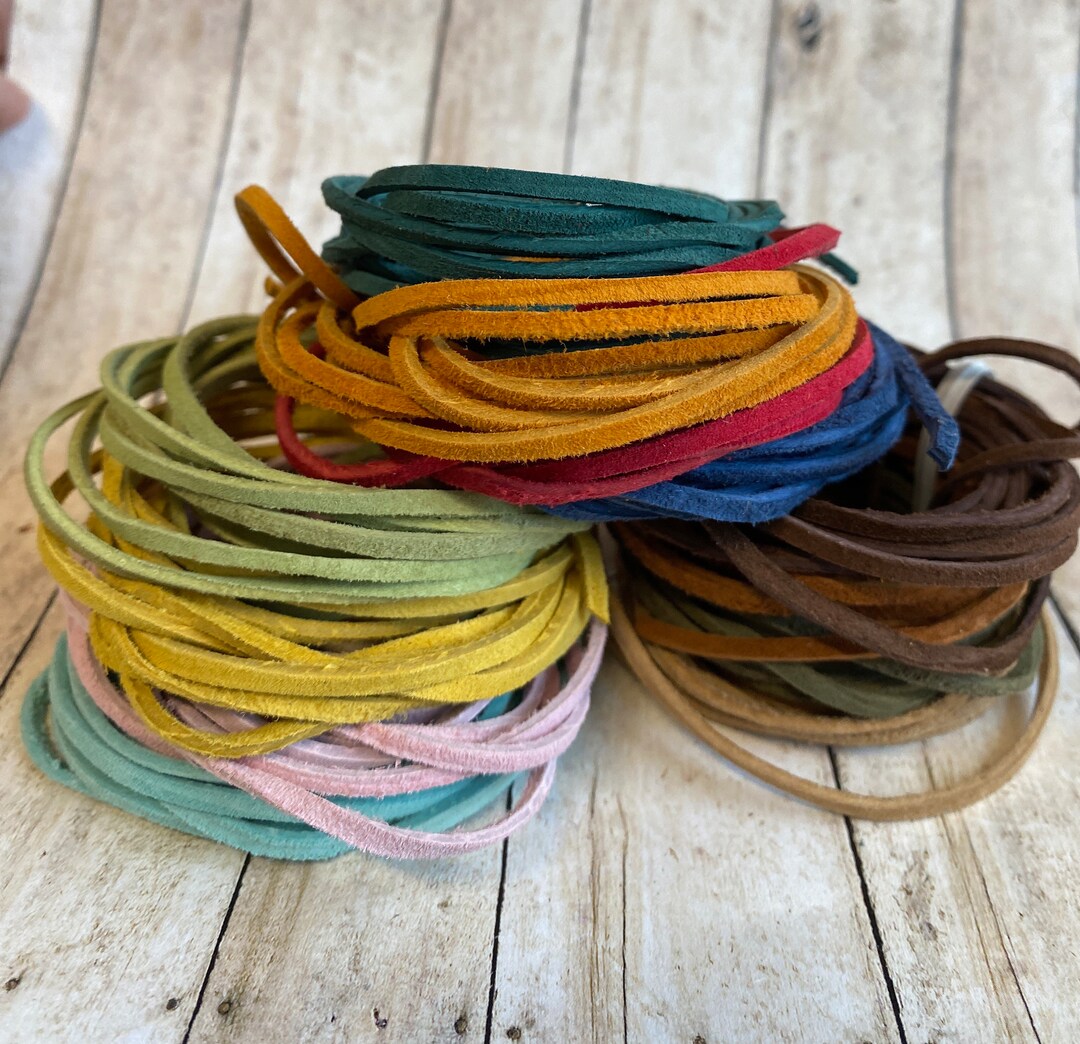 Skinny Suede Leather, Choose Your Bundle, Draw Strings, Cords, Our ...