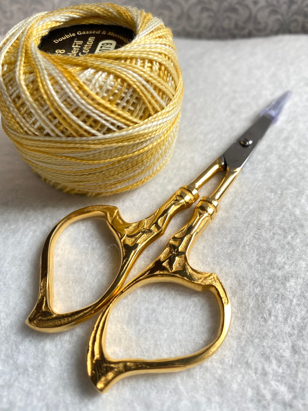 Eye Embroidery Scissors, 4" Embroidery Scissors, Fancy Eye Shaped ...