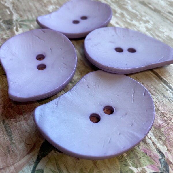 Plastic Lavender Buttons - Etsy