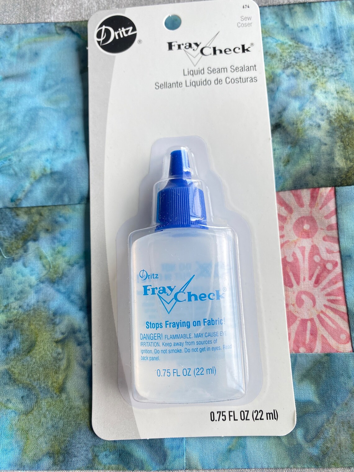 Dritz Fray Check, Stop Fabric Fraying, Prevent Raveling, Repairs ...