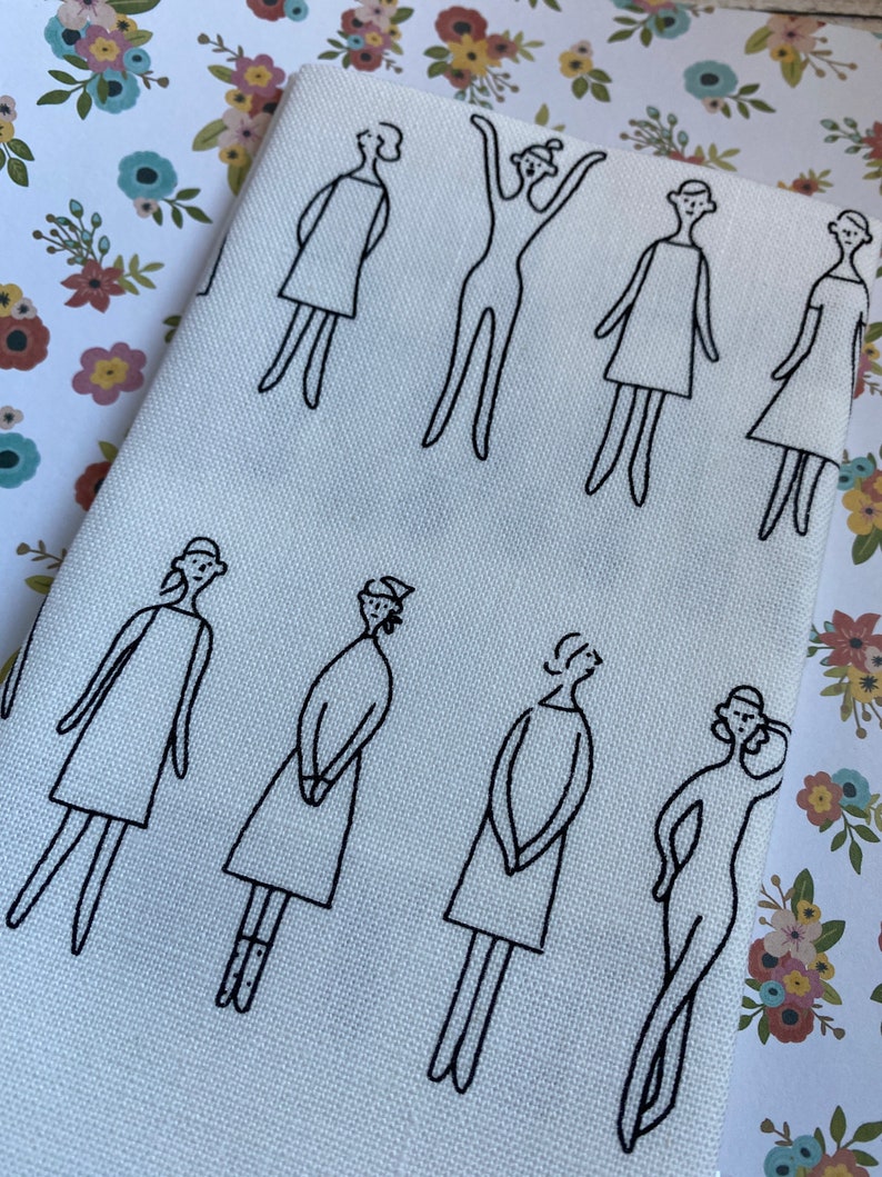 Lecien 100 LADIES, Preprinted 100 Embroidery Cloth, Free Stitch These ...