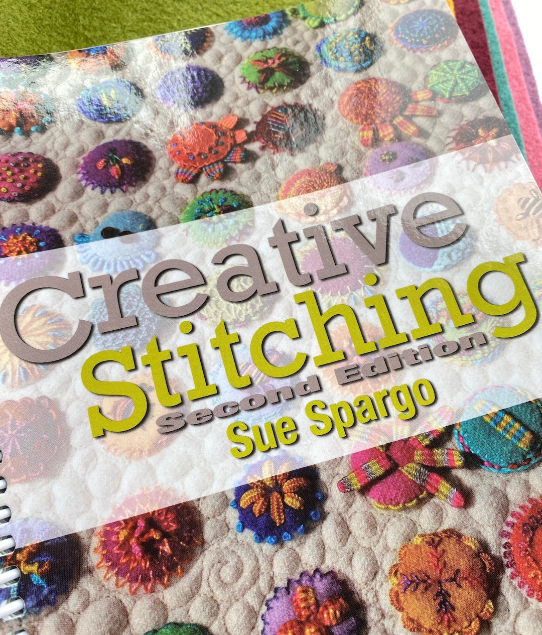 Sue Spargo CREATIVE STITCHING 2ND Edition With Drizzle Pad Option ...