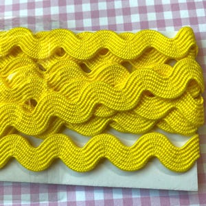 MEDIUM Wrights Rick Rack, 5 Colors or Bundle, .5 Inches Wide. 2.5 Yd ...