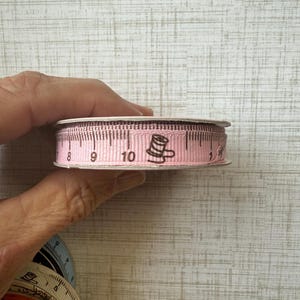 TAPE Measure Ribbon 10mm Multiple Colors, Ribbon for Needlebook, 3/8 ...