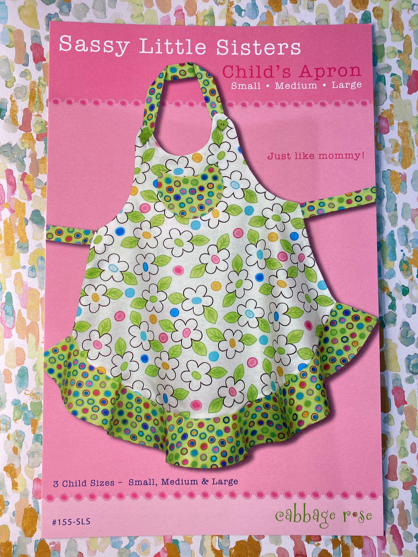 Sassy Little Apron in 3 Size Options, Children’s Apron Pattern, Sassy ...