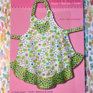 Sassy Little Apron in 3 Size Options, Children’s Apron Pattern, Sassy ...