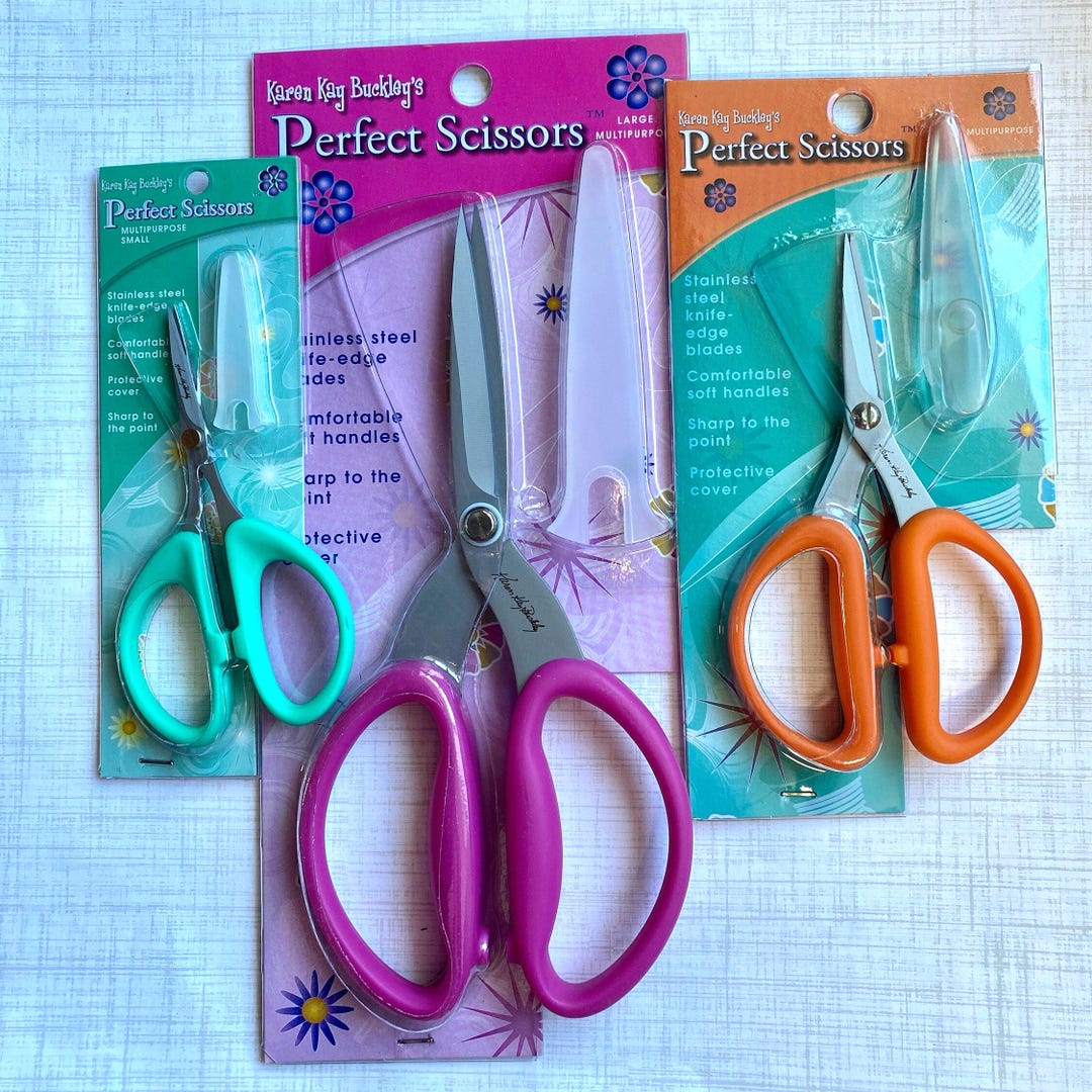 Karen Kay Buckley MULTIPURPOSE SCISSORS, Choice of 3 Sizes or Choose ...