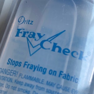 Dritz Fray Check, Stop Fabric Fraying, Prevent Raveling, Repairs ...