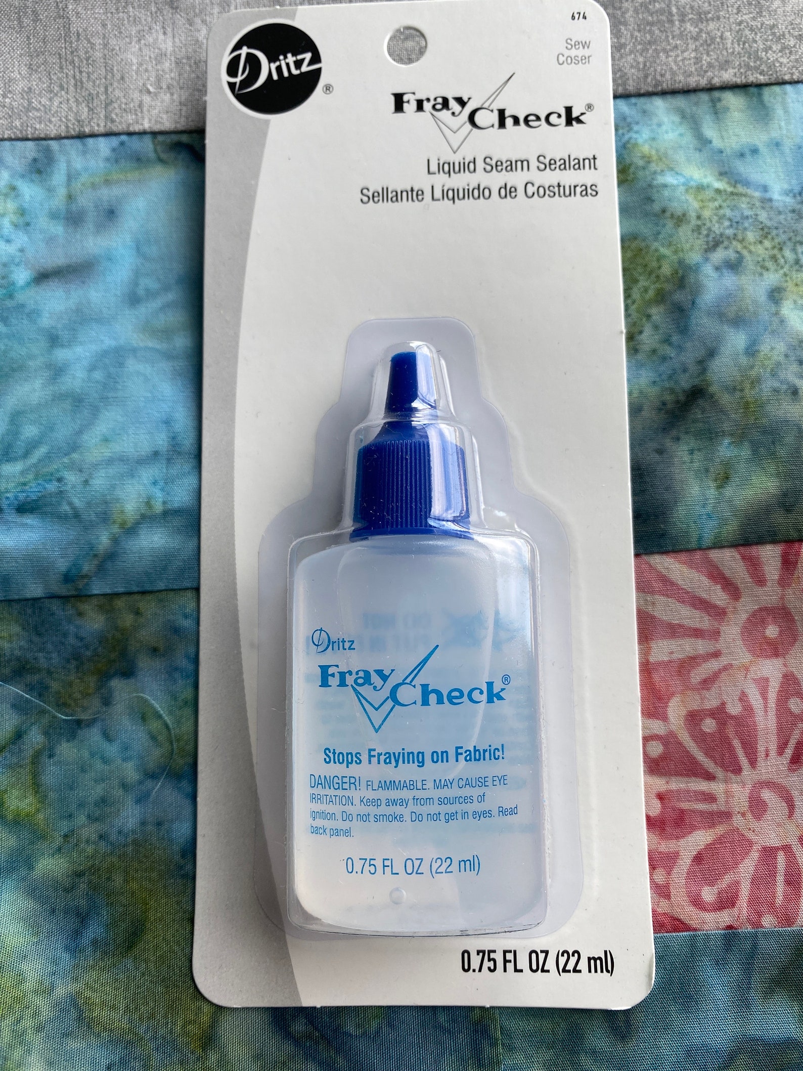 Dritz Fray Check, Stop Fabric Fraying, Prevent Raveling, Repairs ...