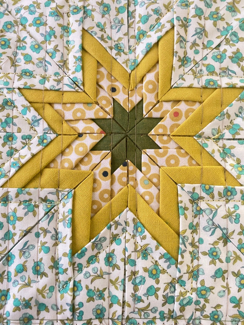 Folded Star Plumeasy 8 Square Hot Pad Pattern W/ - Etsy