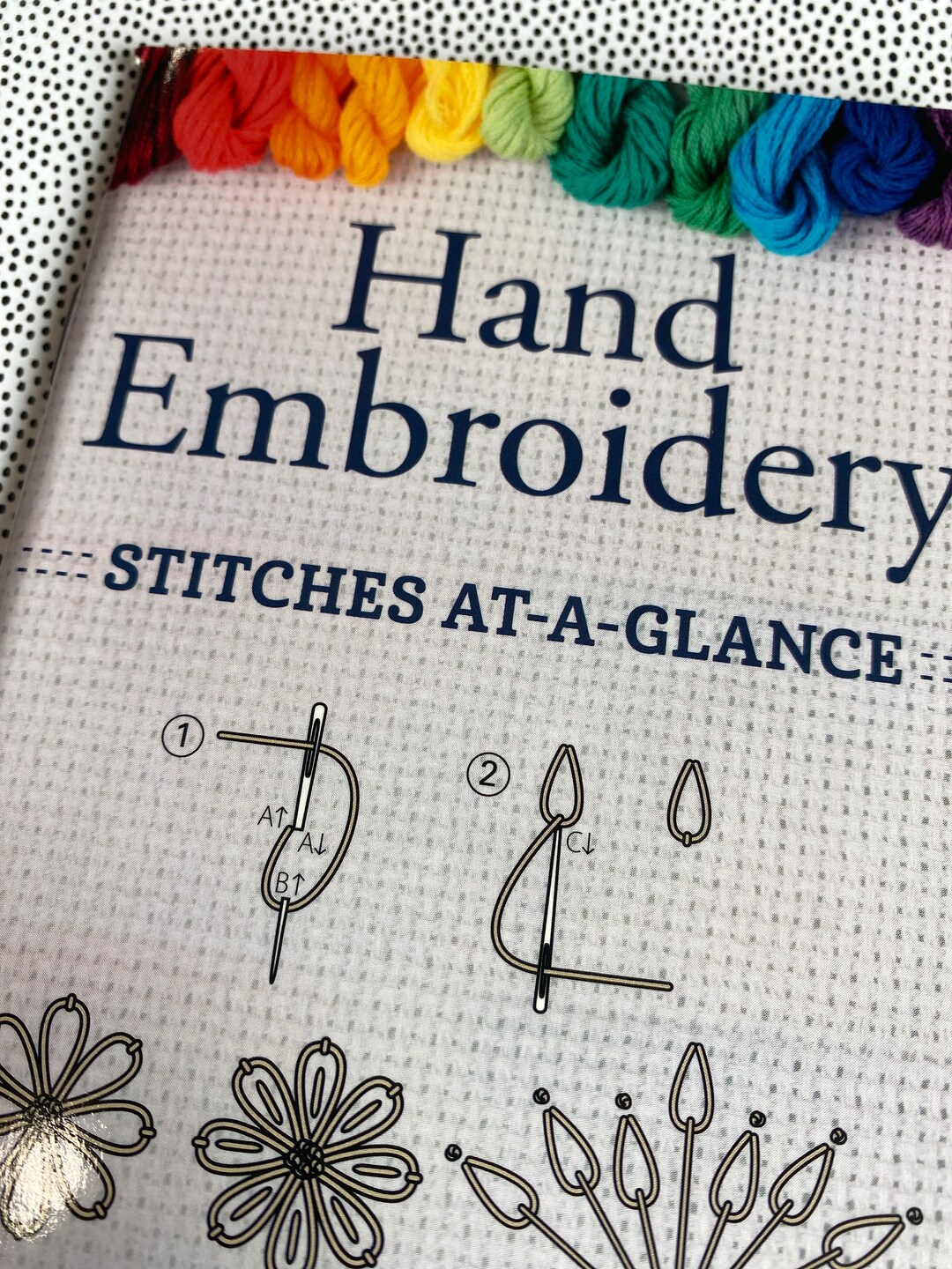Hand Embroidery Stitches at A Glance, Carry Along Reference Guide by ...