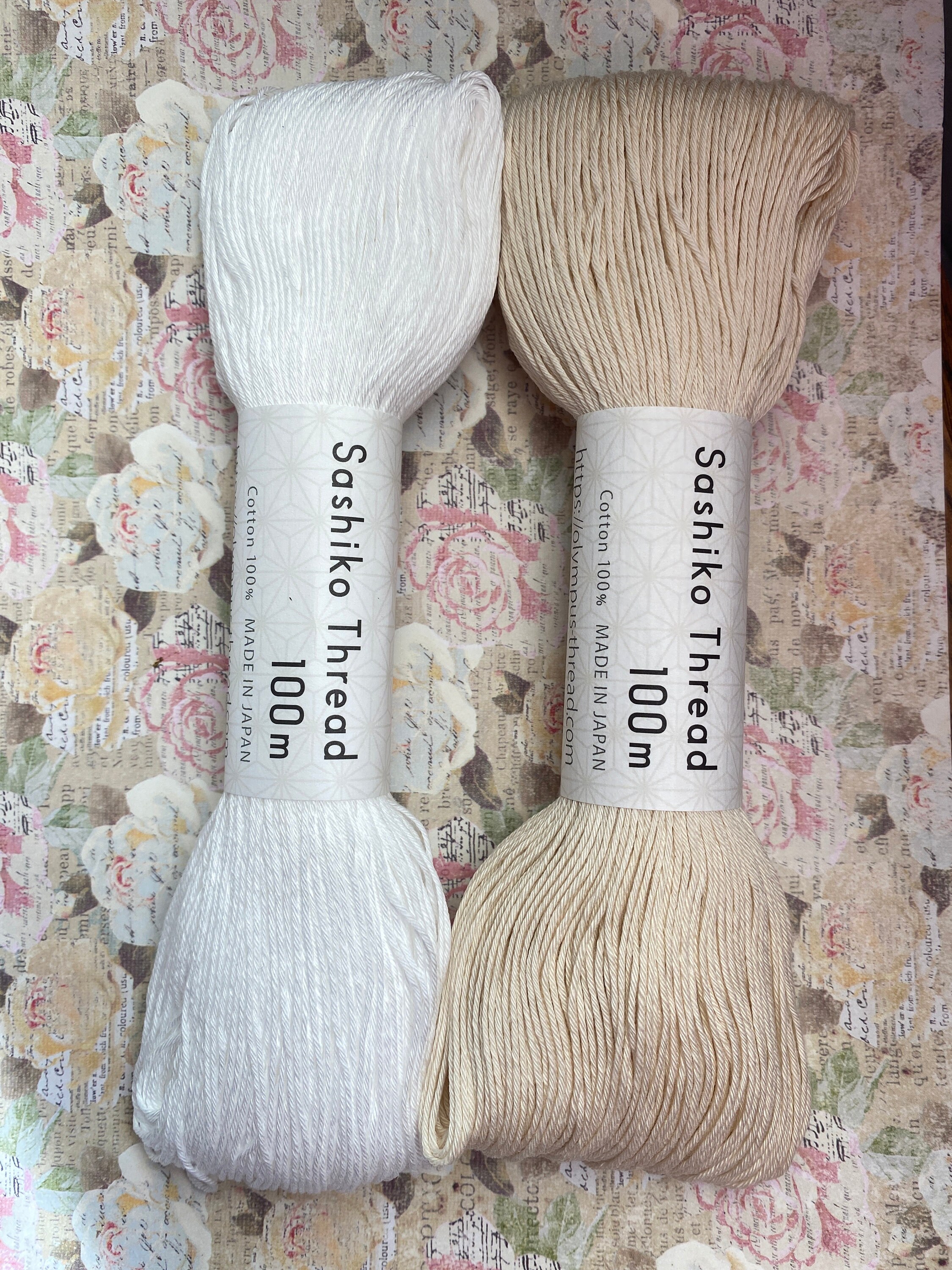 LARGE Skeins Olympus Sashiko Thread LARGE 100M 100 Meter - Etsy
