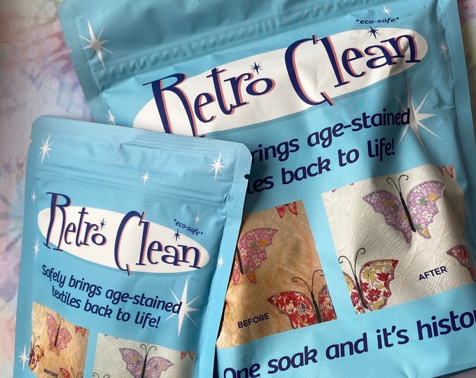 Retro Clean Soaking Agent - Vintage Wash - Delicate Wash - 4.0 Ounce (4 ...