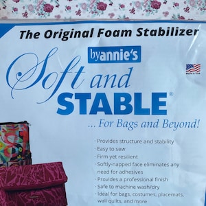 Soft and Stable by Annies, Original Foam Stabilizer, 18 X 58", for Bags ...