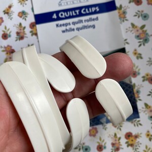 Quilt Clips, 3 Inch Plastic Quilt Clips, CLIPS for Free Motion Quilting ...