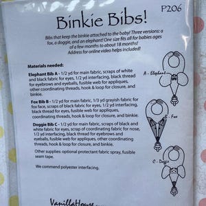 BINKY BABIES Pattern, Keep That Pacifier Clean & the Drools in Check ...