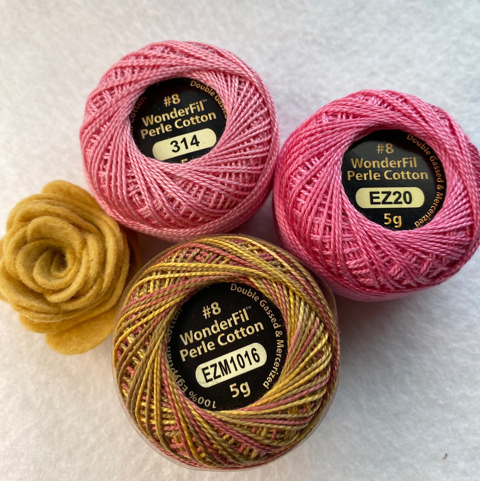 Perle Cotton 5 Color MODERN POSIES MIX of 8 Wt Eleganza Perle - Etsy