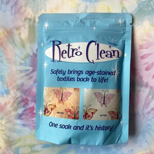 RETRO CLEAN or RETRO Wash Choices, Fabric Cleaner or Stain Remover for ...