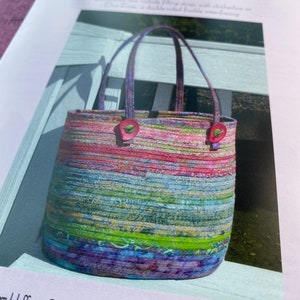 Aunties Two ROCKPORT TOTES Pattern, 1 Yd of Fabric, Whole Cloth Version ...