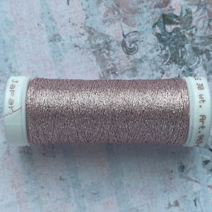 Sulky POLYSPARKLE, 30wt 290 Yd Spool, Pink & Jade Poly Sparkle With ...