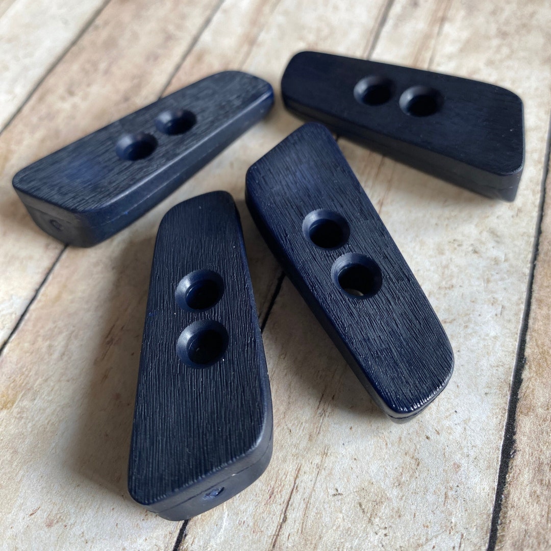 NAVY TOGGLE Closure 50mm Polyamide Button, Dark Blue Toggle Button ...