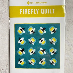 FIREFLY & BEE Quilt Pattern, Pen and Paper Patterns, Well Written Quilt ...