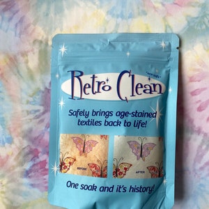 RETRO CLEAN or RETRO Wash Choices, Fabric Cleaner or Stain Remover for ...