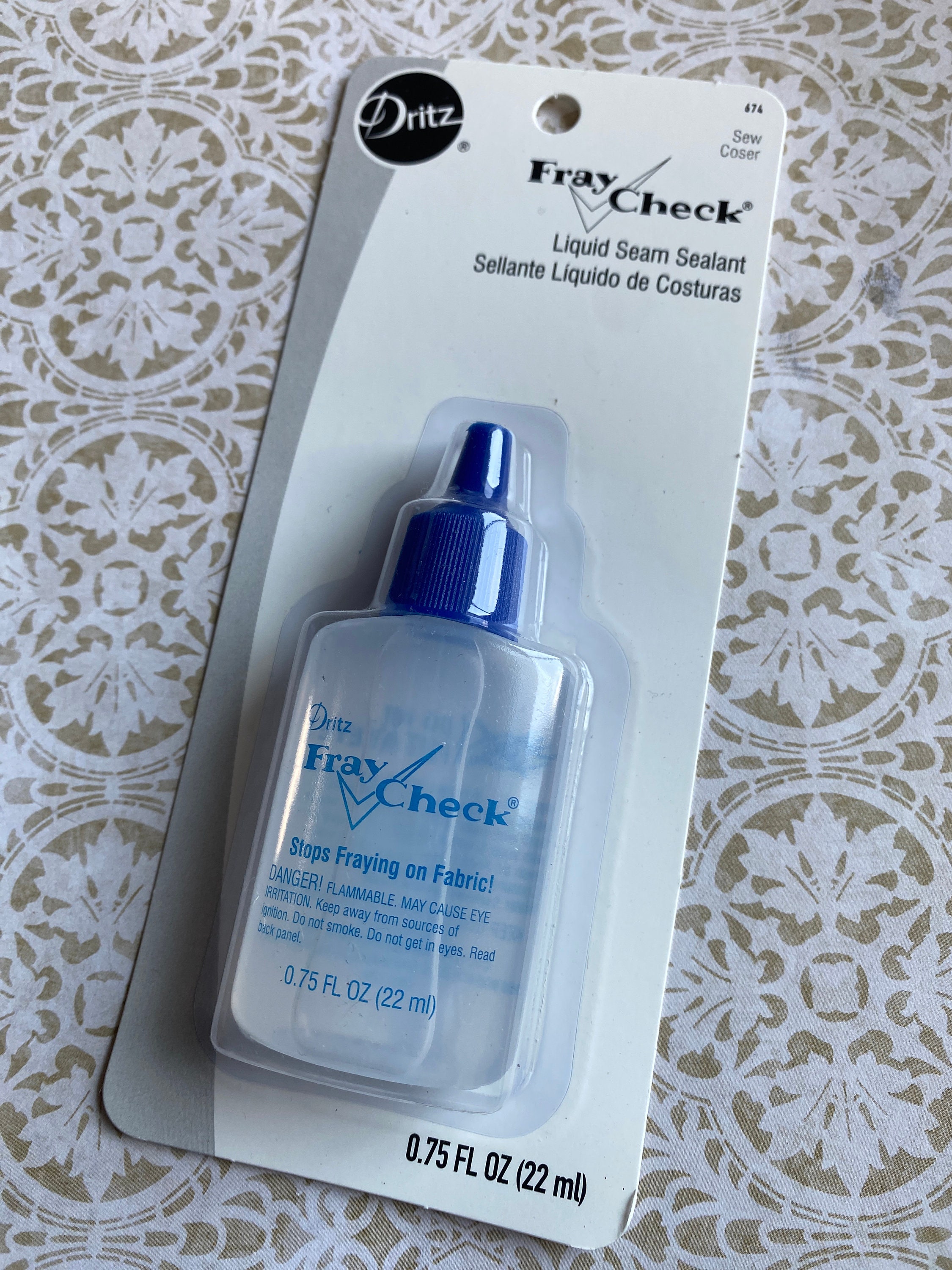 Dritz Fray Check, Stop Fabric Fraying, Prevent Raveling, Repairs ...