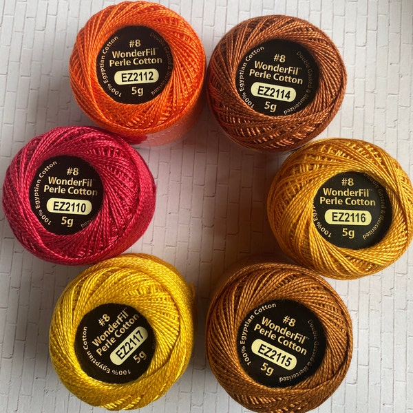 Perle Cotton Size 8 - Etsy