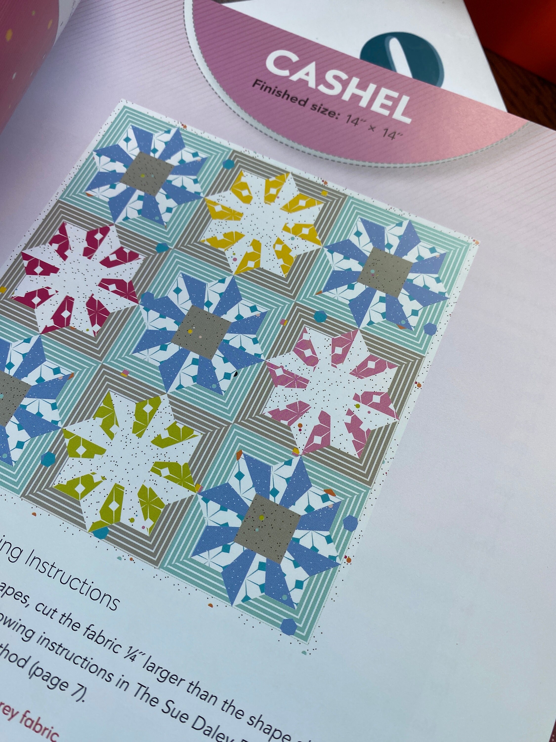 Sue Daley Paper Caper Mini Quilts, English Paper Piecing Projects Ready ...