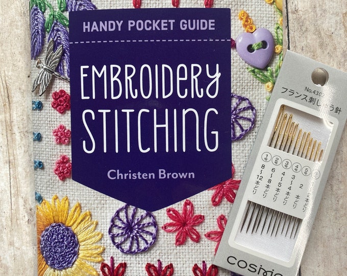 Hand Embroidery Stitches at A Glance, Carry Along Reference Guide by ...