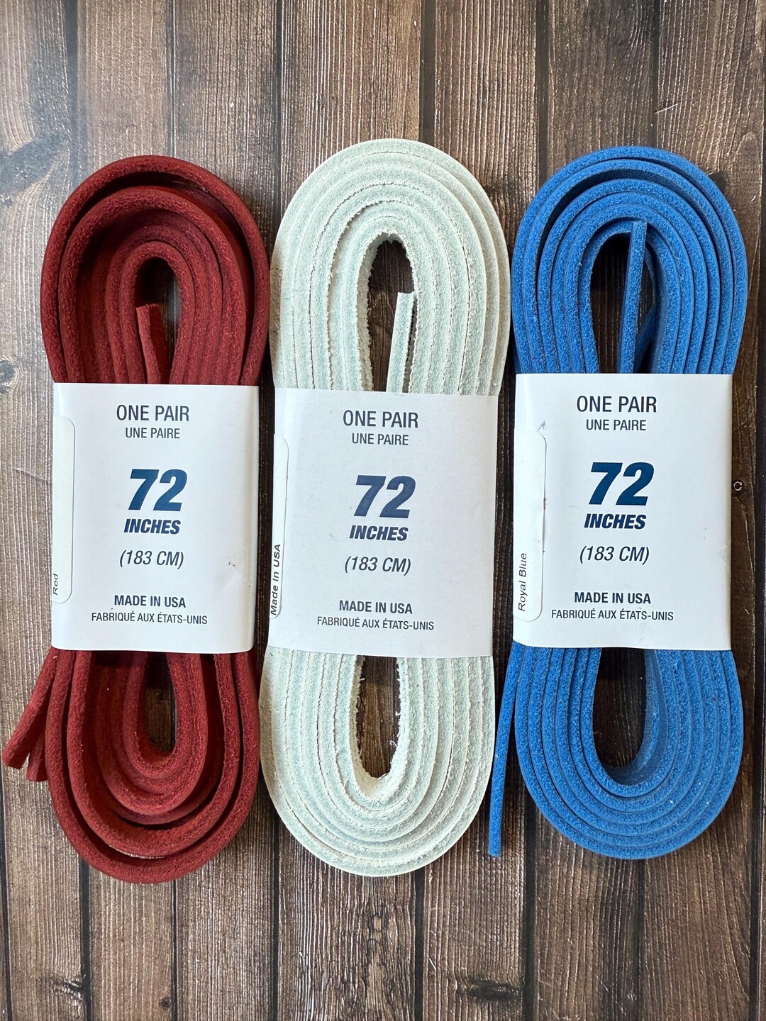 NEW LEATHER Shoe Laces, 72" Laces Boat Shoes, Loafers, Garments ...