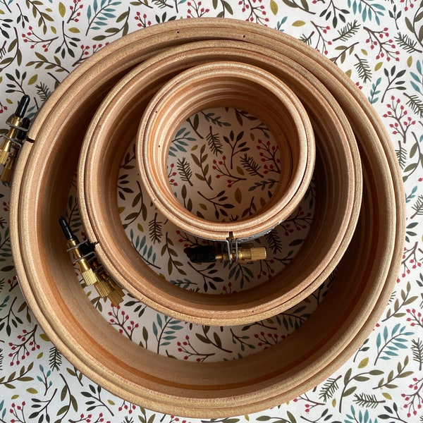 Wood Embroidery Hoop - Etsy