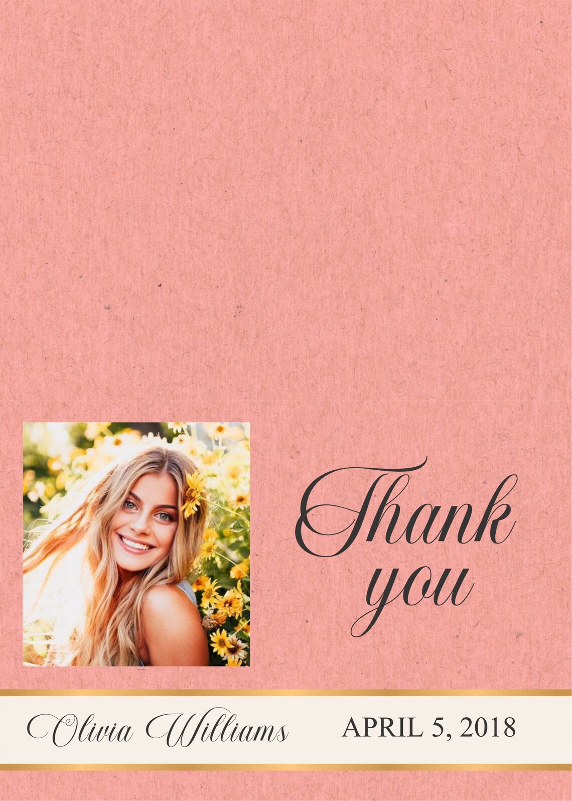 Editable Funeral Program Template With Free Thank You Card. - Etsy