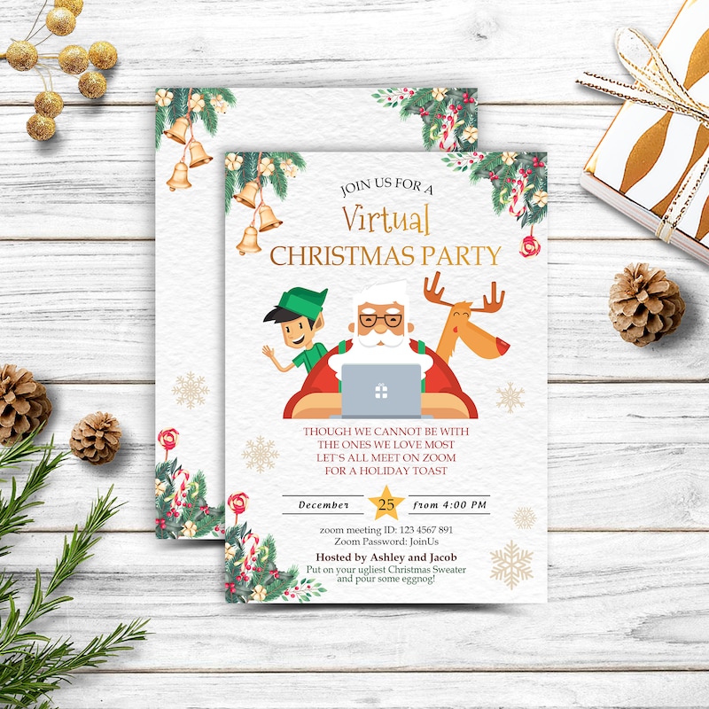 Virtual Party Invitation - Etsy