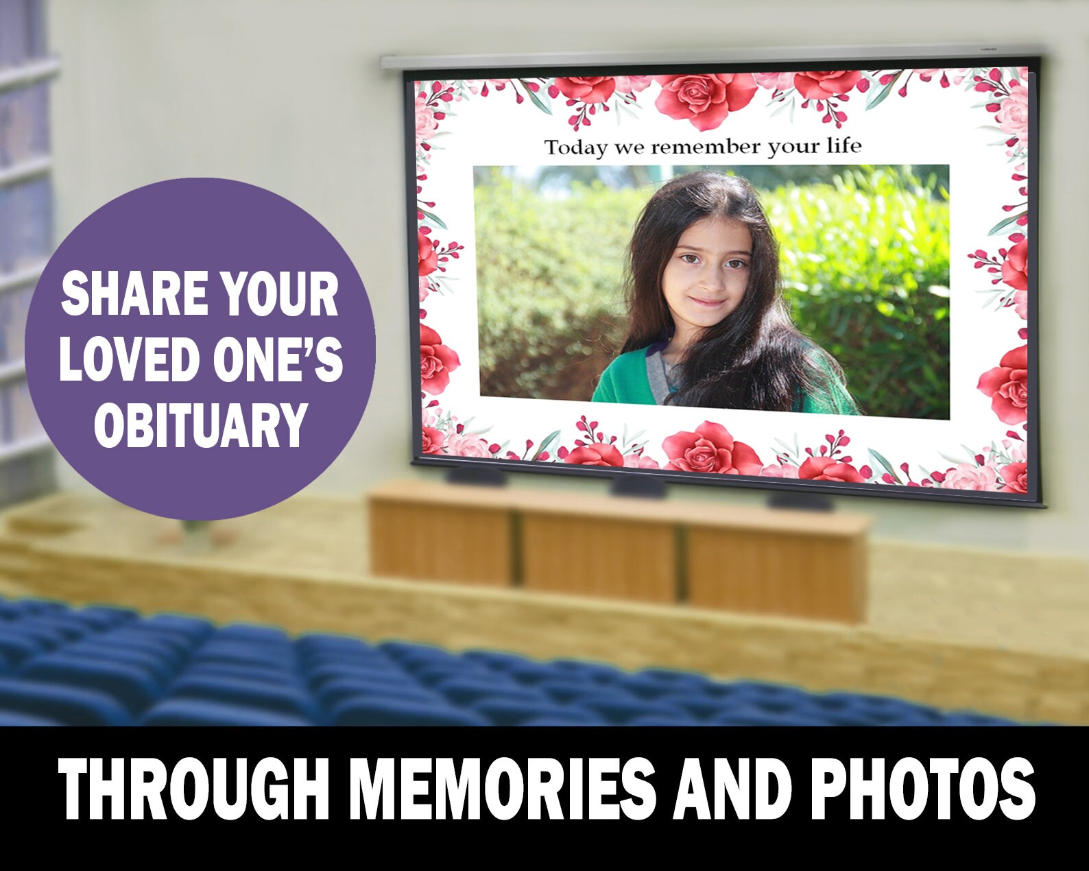 Funeral Slideshow Template. Funeral Powerpoint Template. - Etsy