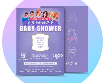 Friends Baby Shower - Etsy