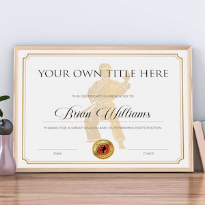 Editable Karate Award Certificates (2 Versions). Customizable Martial ...