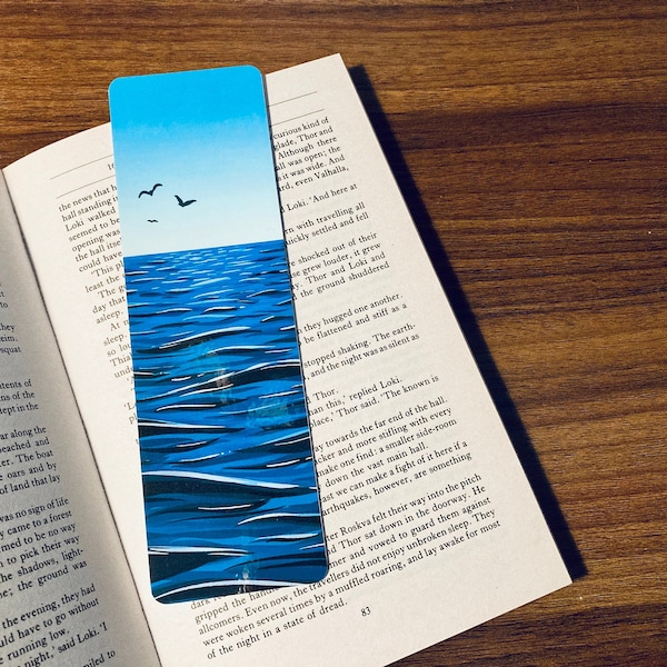 Illustrated Bookmark - Etsy