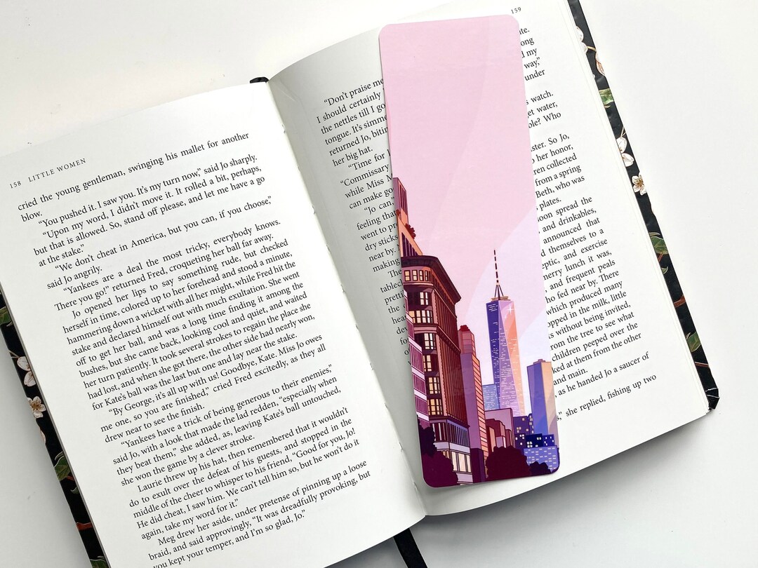 New York Bookmark - Gifts for Book Lovers & Readers - Cityscape ...