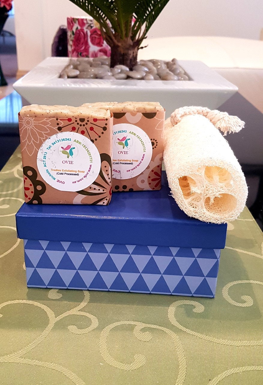 Tradies Soap Gift Pack With a Loofah for - Etsy