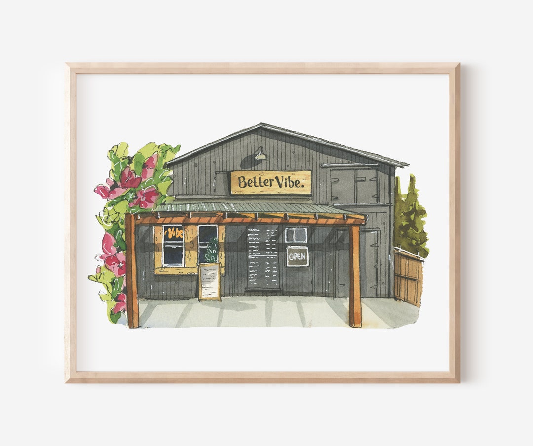 Better Vibe Coffee Co. Art Print - Etsy Canada