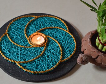 Cloud String Art String Art Wall Hanging for Home Decor Nail - Etsy