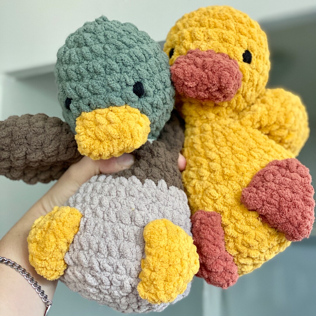Della Duck made to Order Customizable Crochet Plushie - Etsy