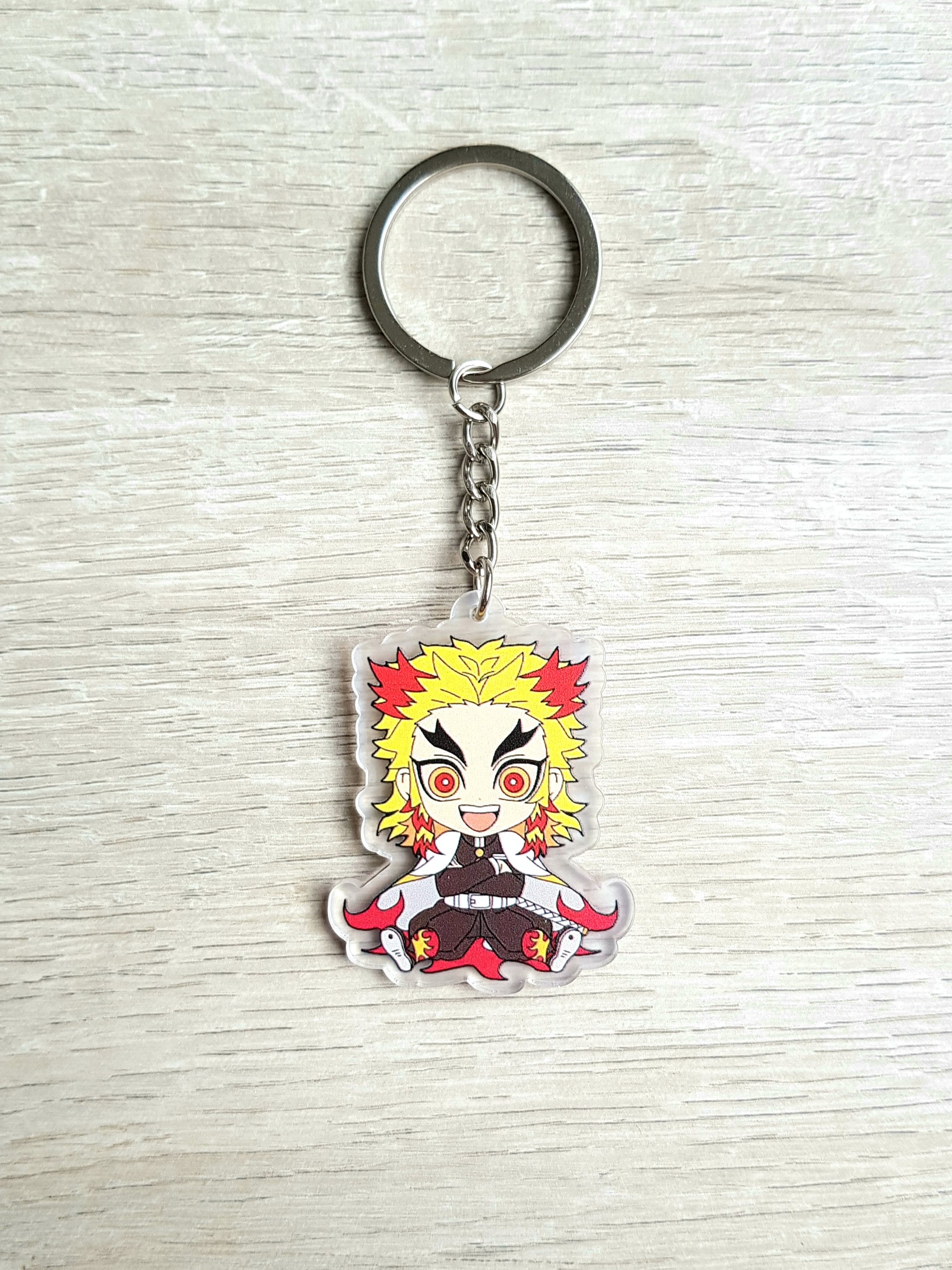 Demon Slayer Anime Acrylic Keychain Season 1 Demon Slayer: | Etsy