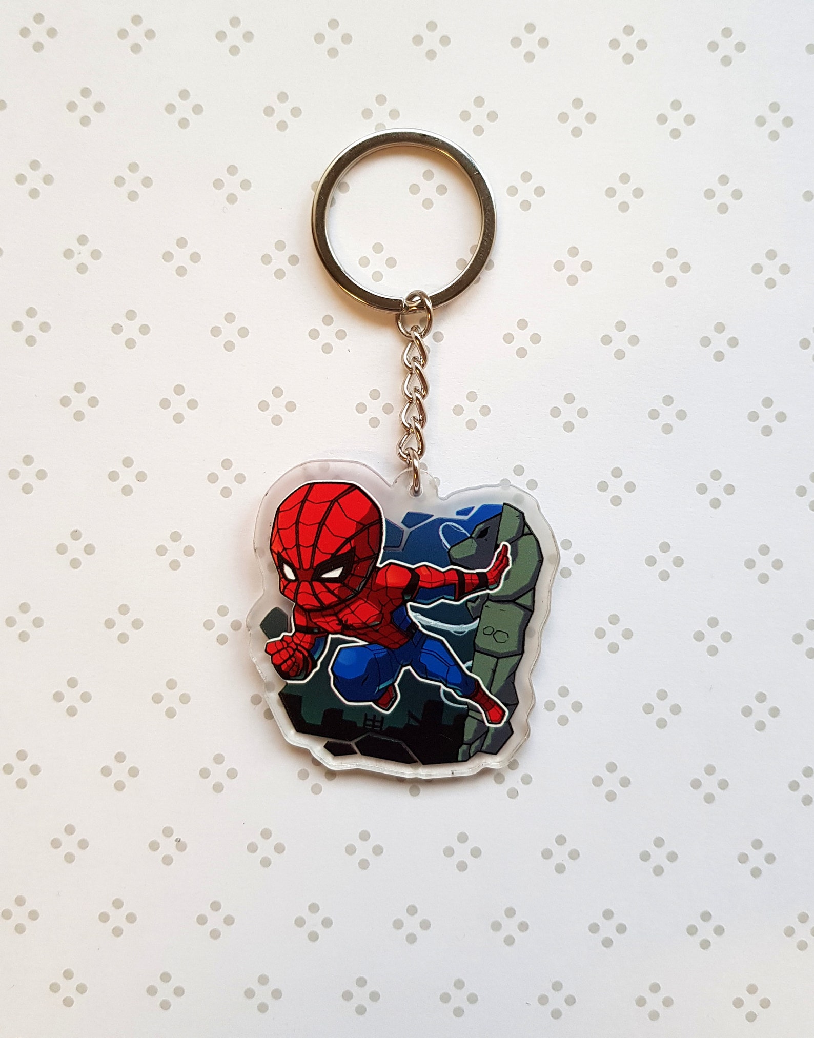 Marvel's Avengers Cartoon Acrylic Keychain Avengers | Etsy