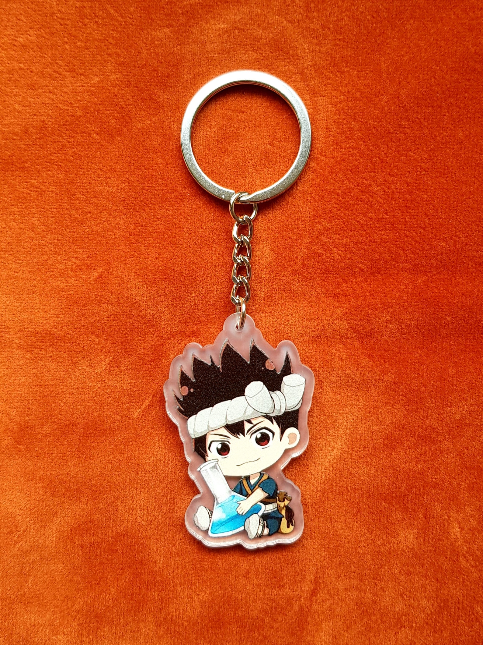 Dr Stone Anime Acrylic Keychain Dr Stone Keyrings - Etsy Australia