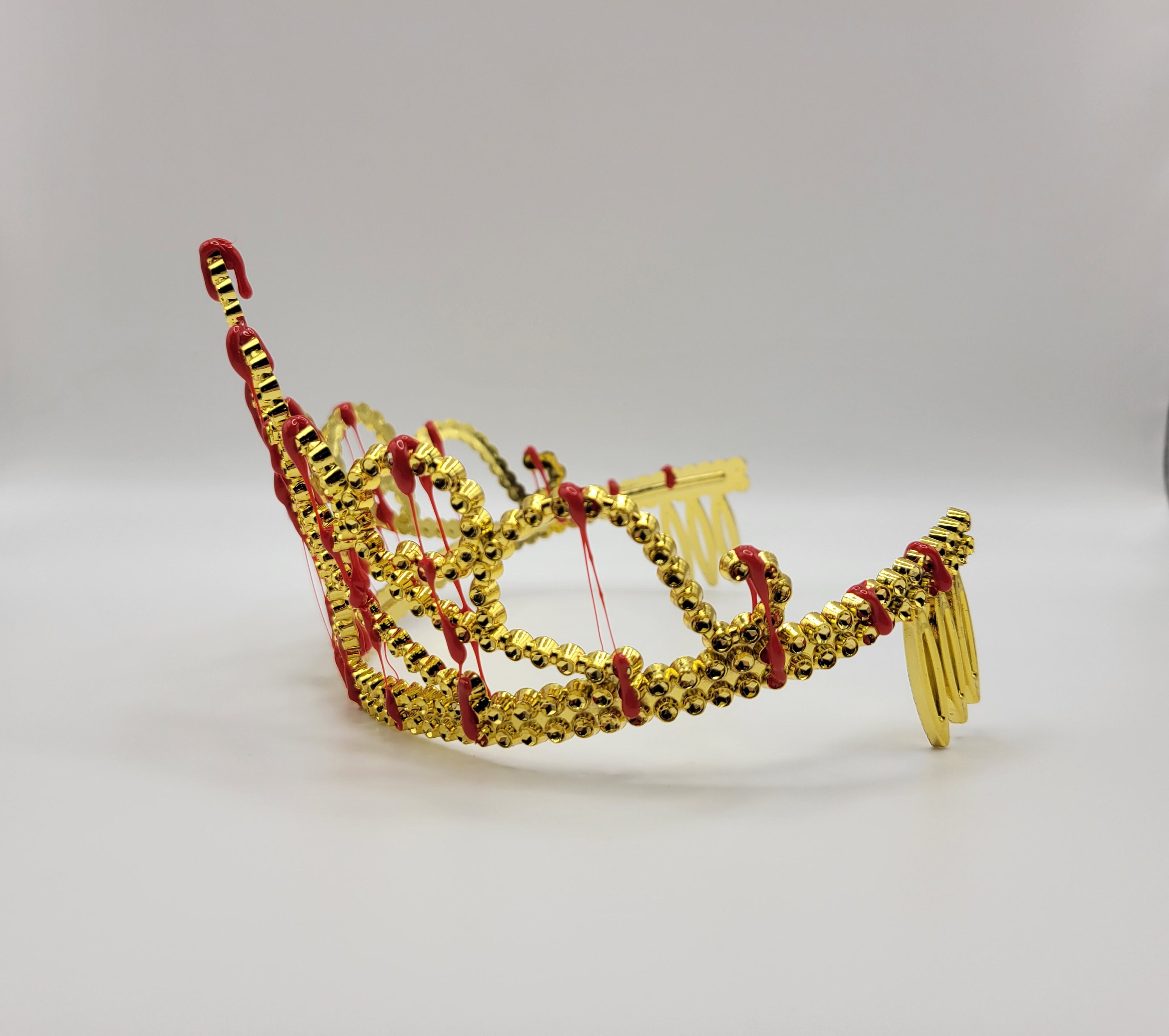 Bloody Tiara Crown Gold - Etsy