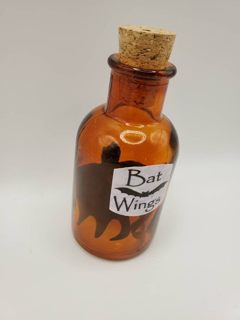 Halloween Bat Wings Witch Apothecary Potion Jar - Etsy